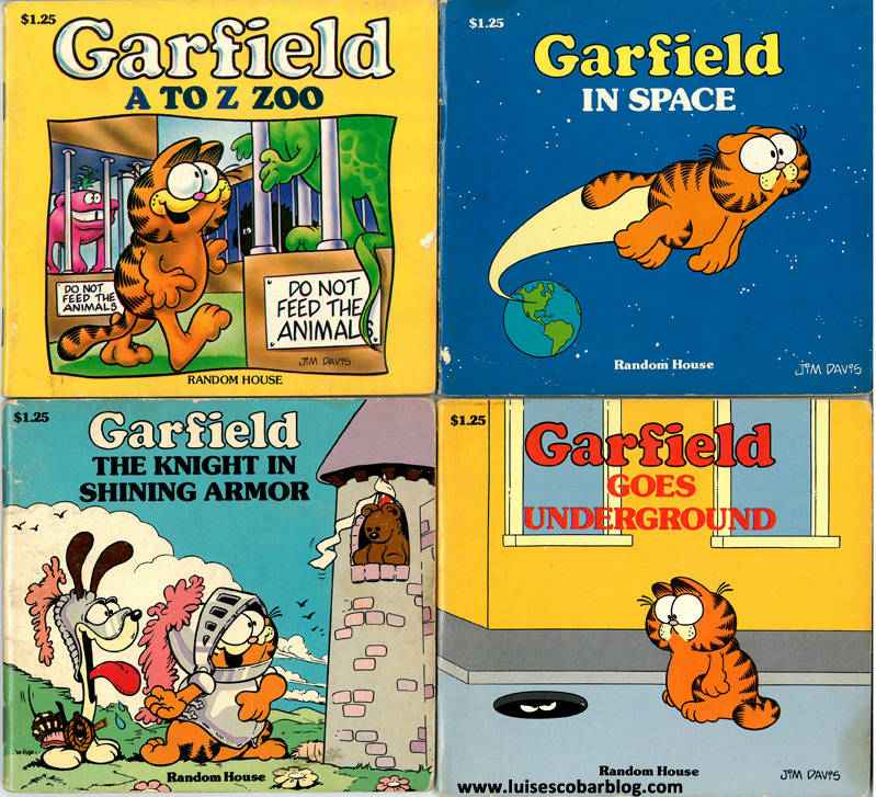 How Garfield the Cat Got me Into Drawing.Luis' Illustrated Blog | Luis ...